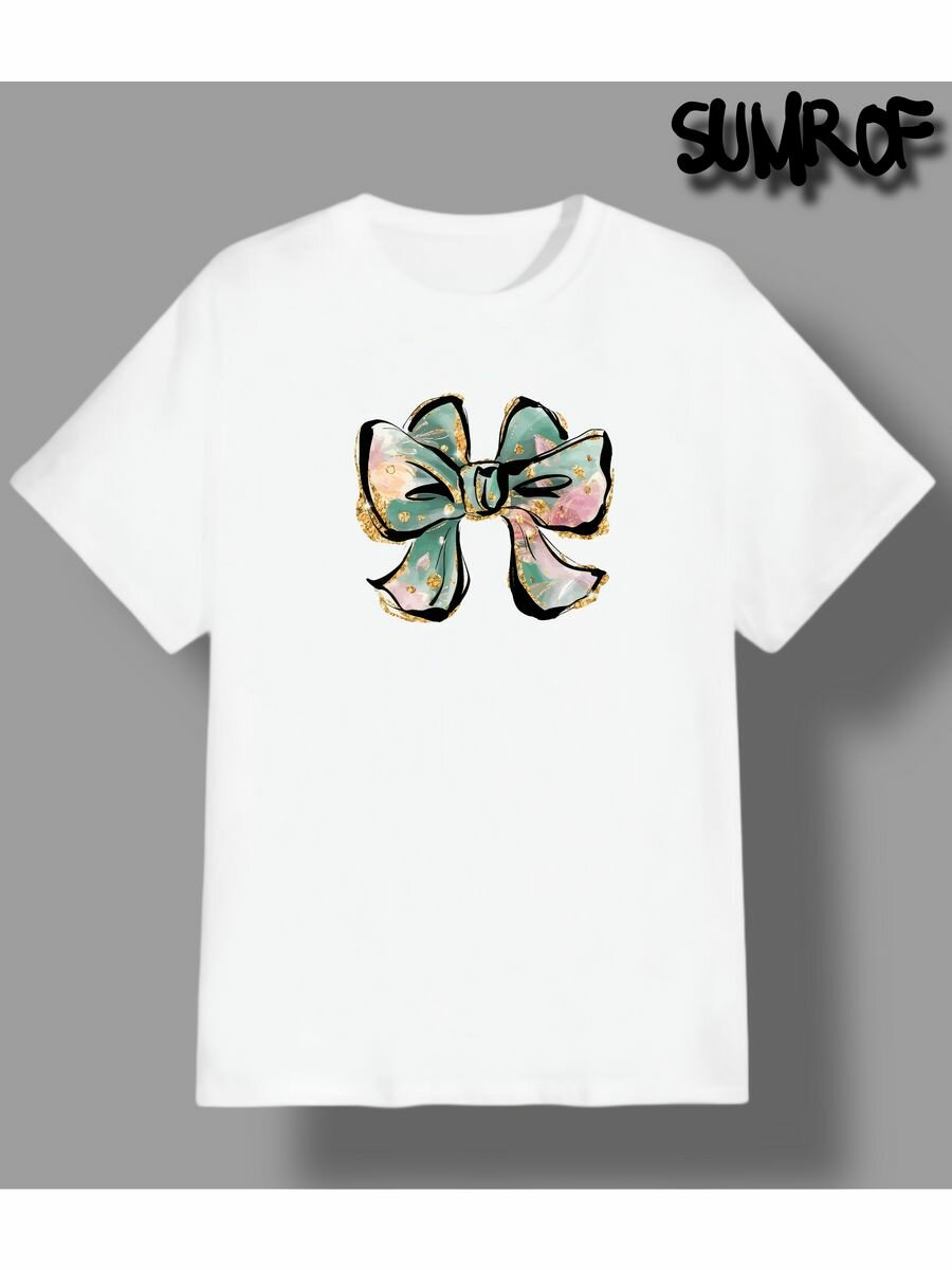 Футболка с бантиком