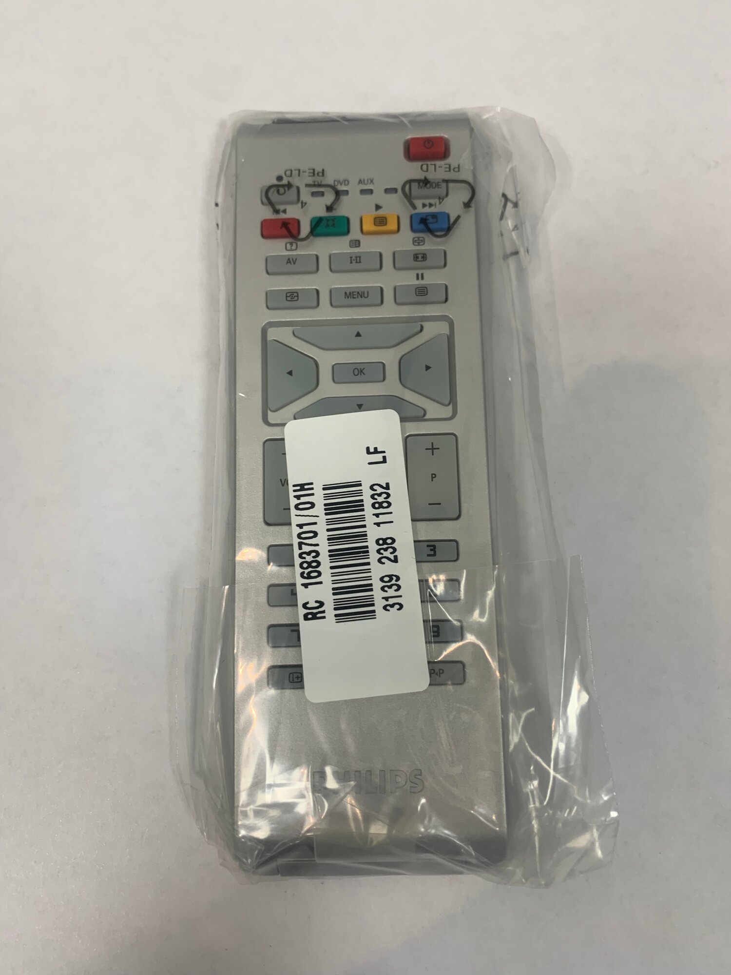 Пульт Philips RC1683701/01, оригинальный, для Philips 26PF4311/32PF5331/15PF5120/26PF5321/15PF4121