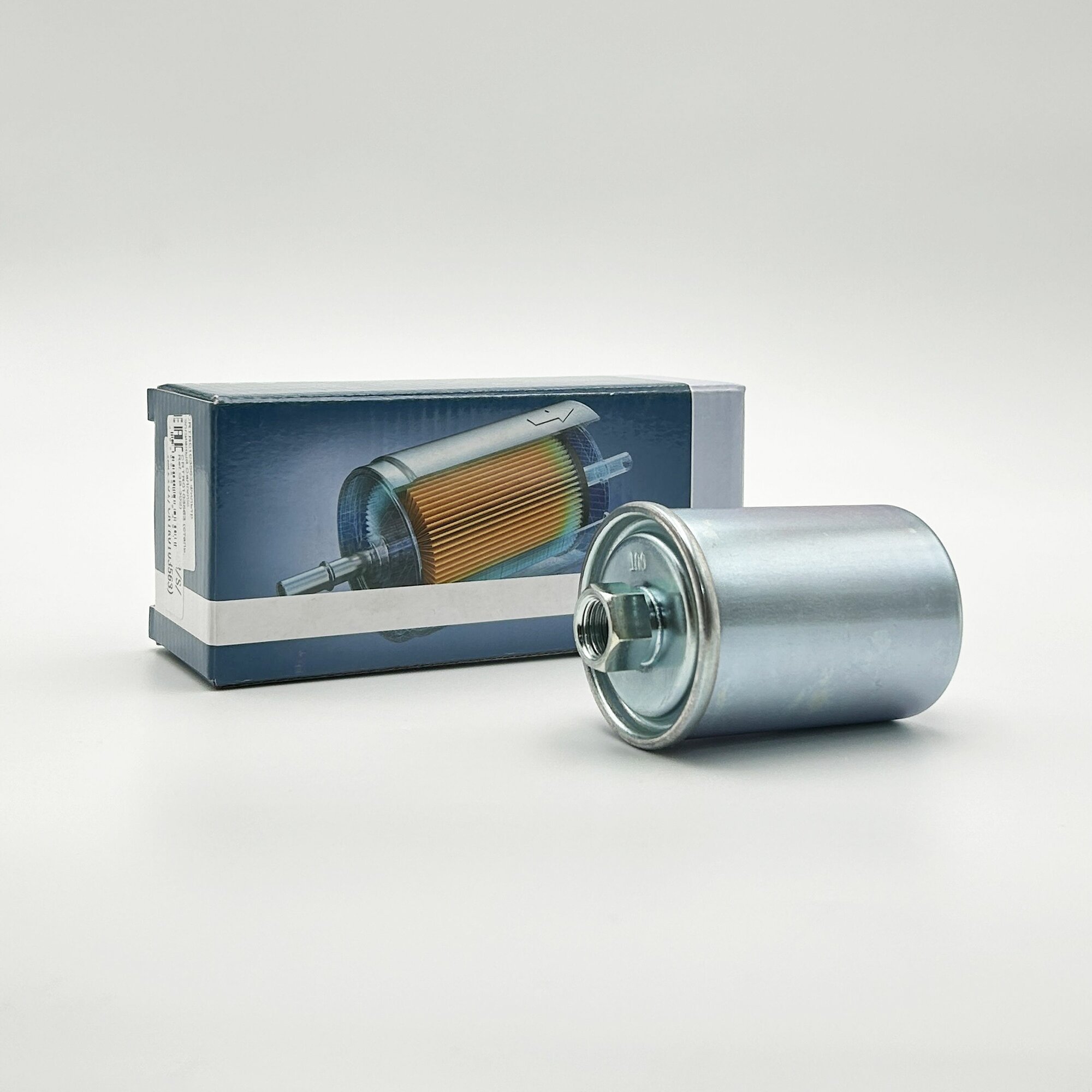 Фильтр топливный для а/м ВАЗ-2105, 2106, 2107, 2109, 2110, 2121, УАЗ с дв. 406.10 - CARTRONIC арт. CRTR0103563