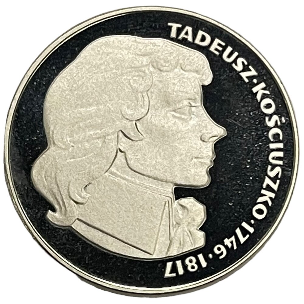 Польша 100 злотых 1976 г. (230 лет со дня рождения Тадеуша Костюшко) (Proof) (Капсула)