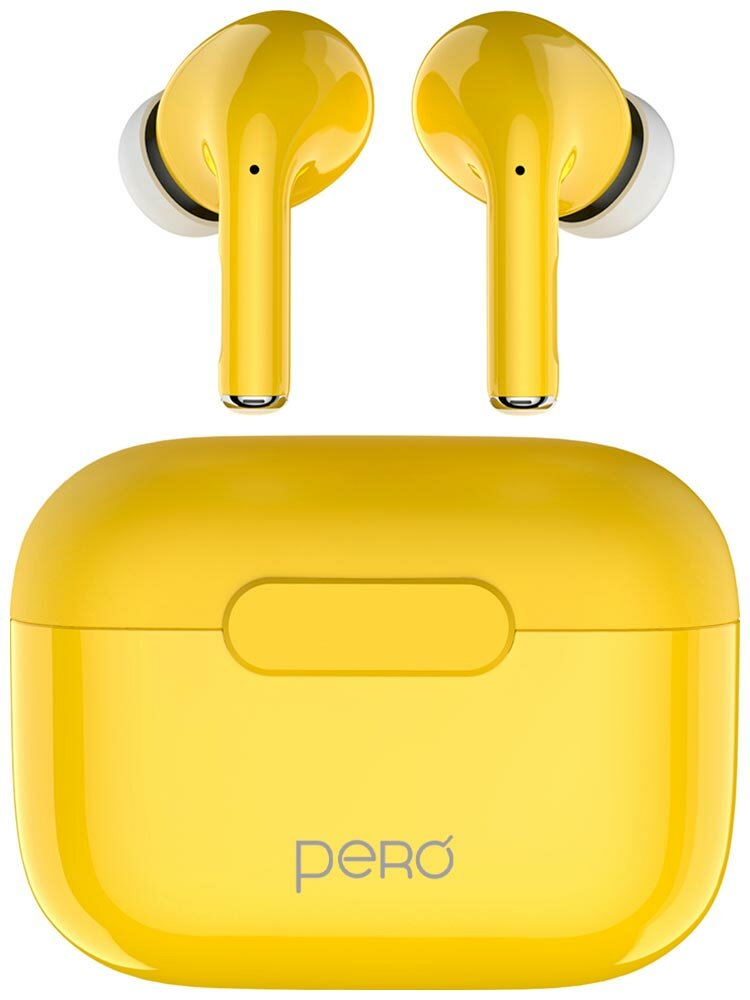 Беспроводные наушники Pero TWS06 COMFORT Yellow