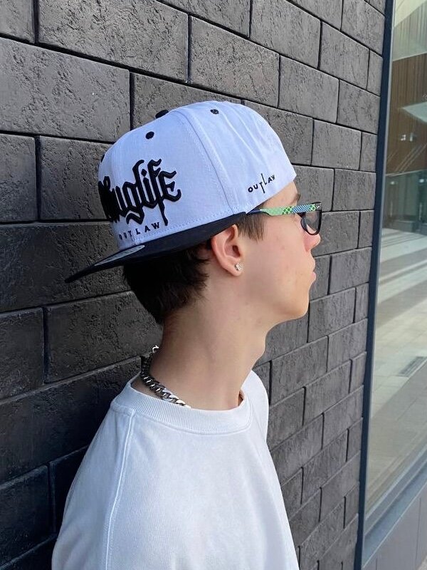 Бейсболка  Снэпбэк кепка Thug Life для мужчин