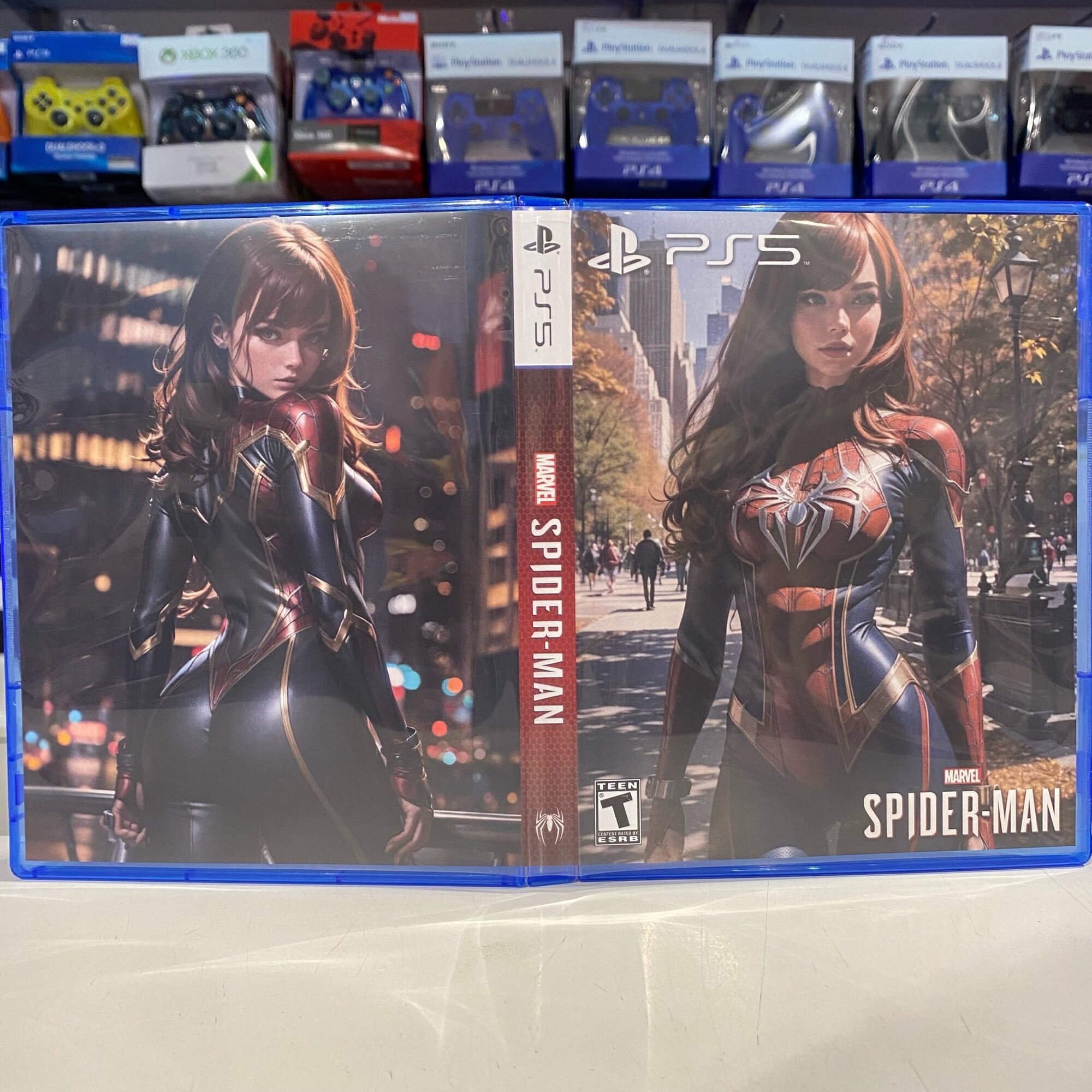 Эксклюзивная обложка PS5 для Spider Man / Человек паук №12