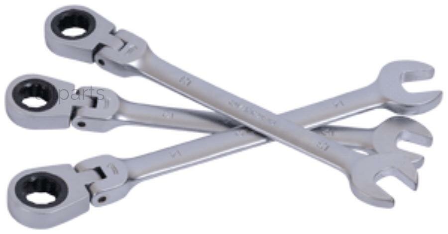 Автодело 30207 Ключ комбинированный, трещоточный, шарнирный, 7 x 7 мм АвтоDело 30207