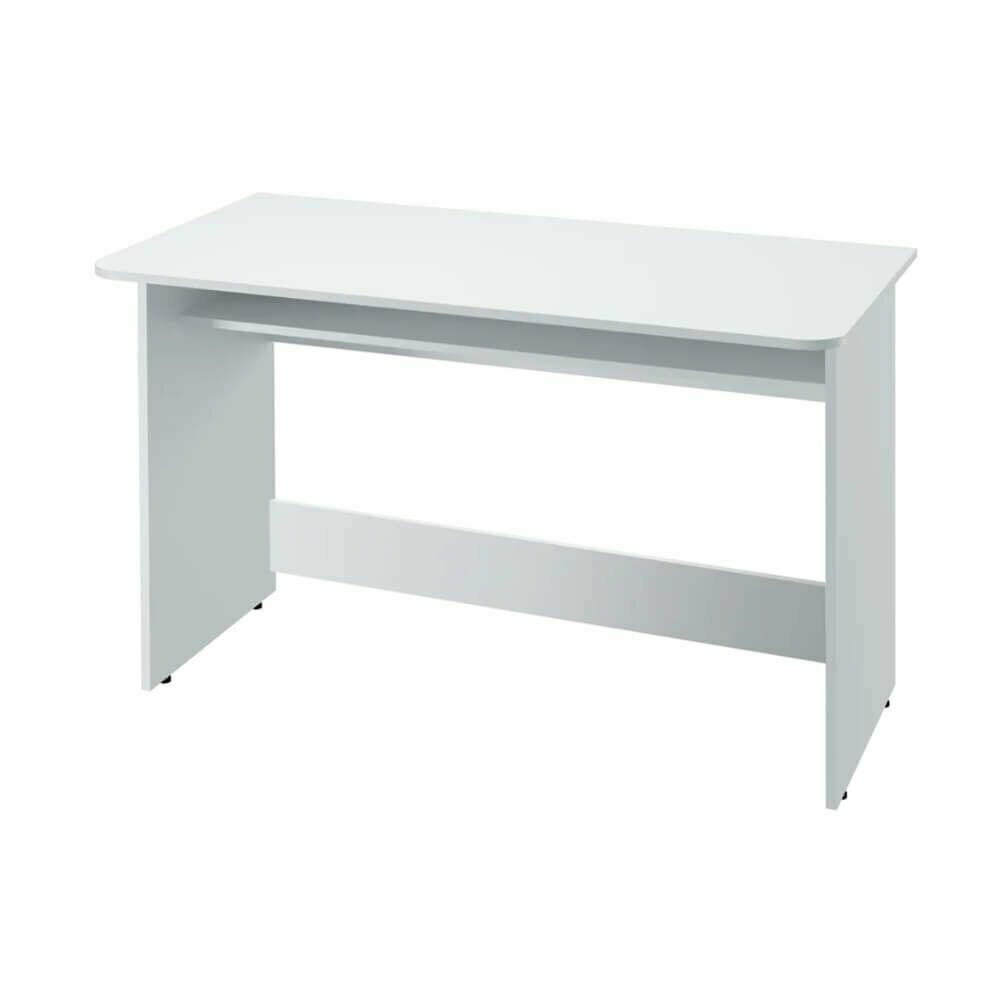Стол письменный BTS "ПС-01", Белый, ЛДСП, с полкой, 120х80х59 см