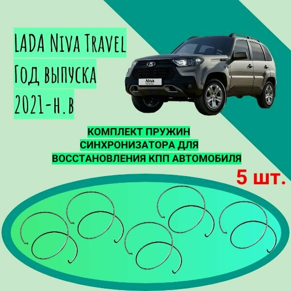 Комплект пружин синхронизатора для восстановления КПП автомобиля LADA Niva Travel Год выпуска 2021-н. в