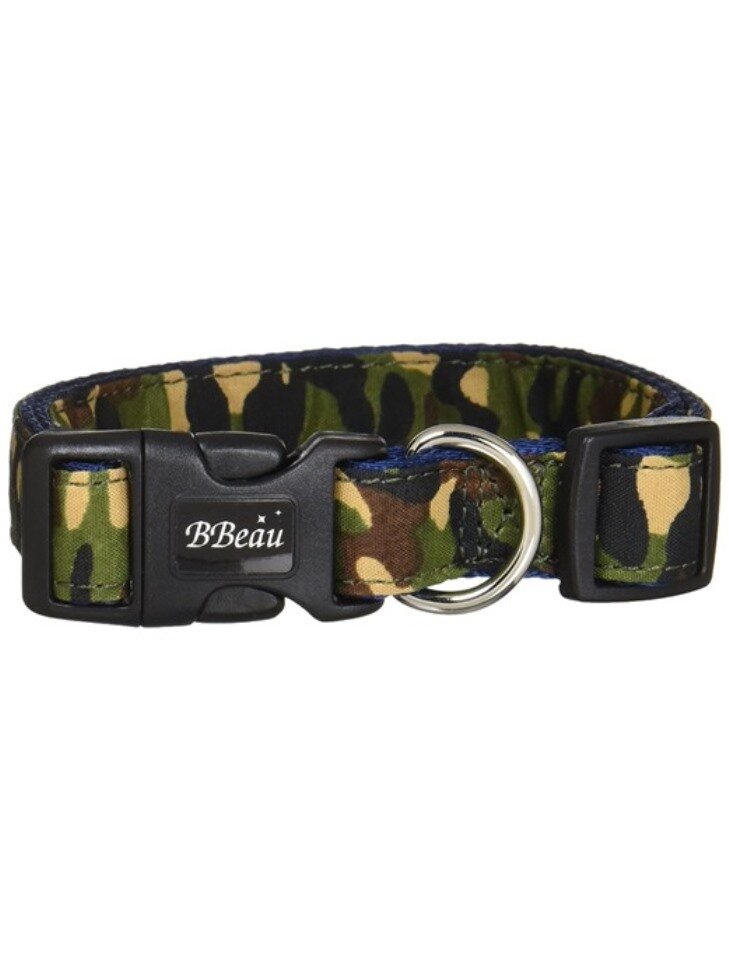 Ошейник для собак Japan Premium Pet гибридный в стиле милитари камуфляж, размер S