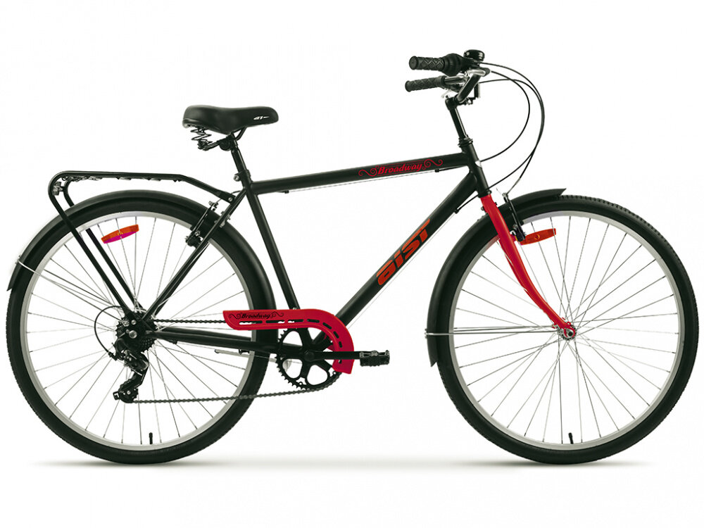 Велосипед Аист Broadway 28" м (черный/красный)