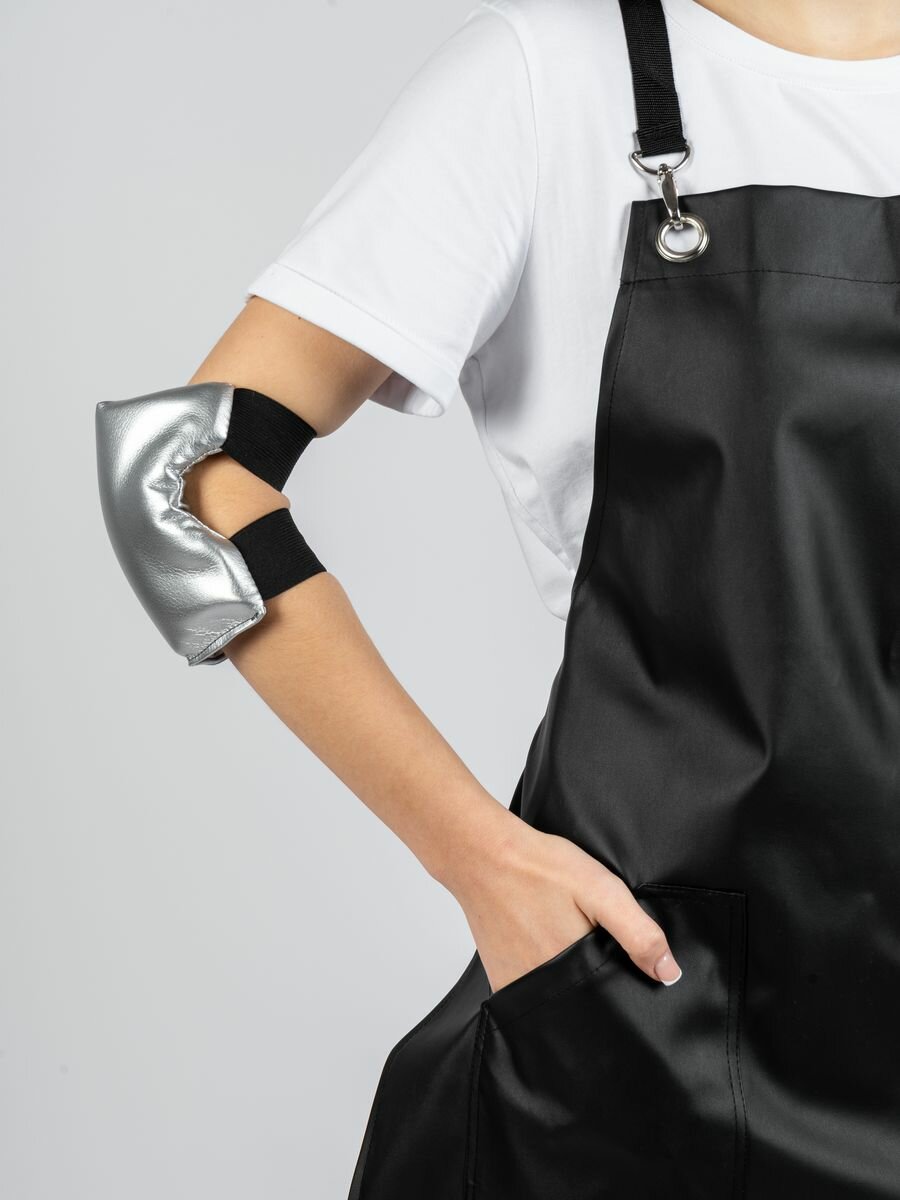 Налокотник для мастера маникюра серебро