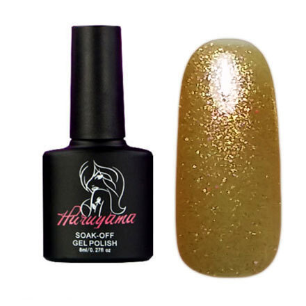 HARUYAMA, Гель-лак Харуяма Сияние радуги AK012, 8 мл