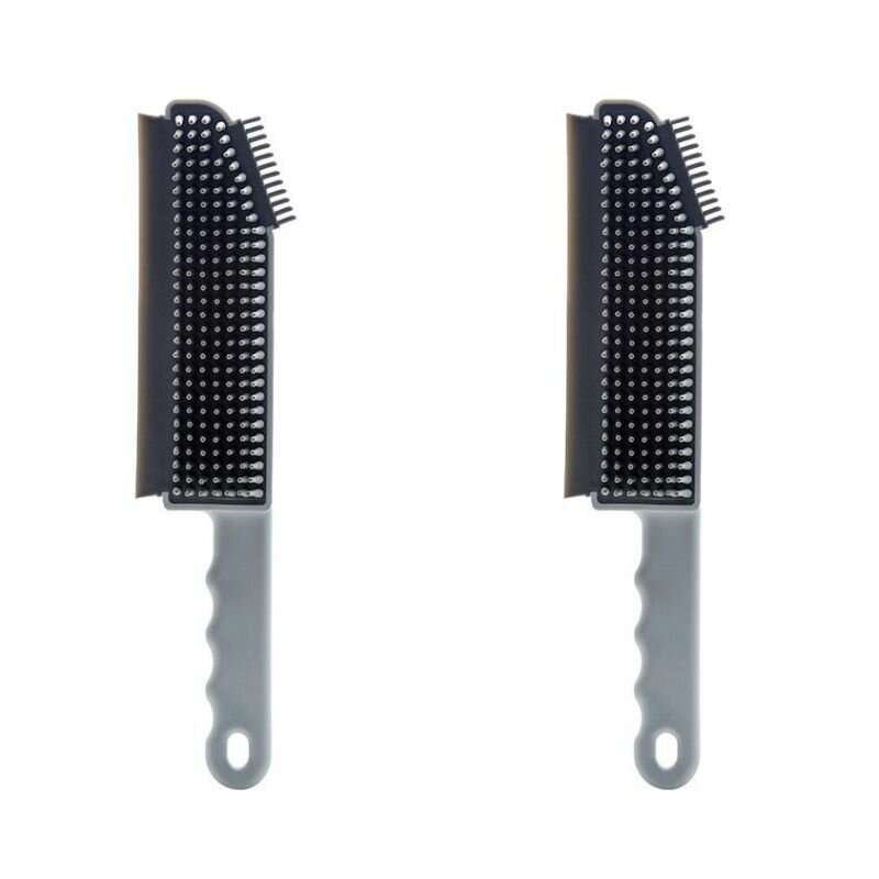 Домашний сундук Щетка универсальная ХС-98, силиконовая для труднодоступных мест, 2шт