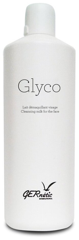 GERnetic International молочко очищающее и питательное для лица Glyco, 500 мл