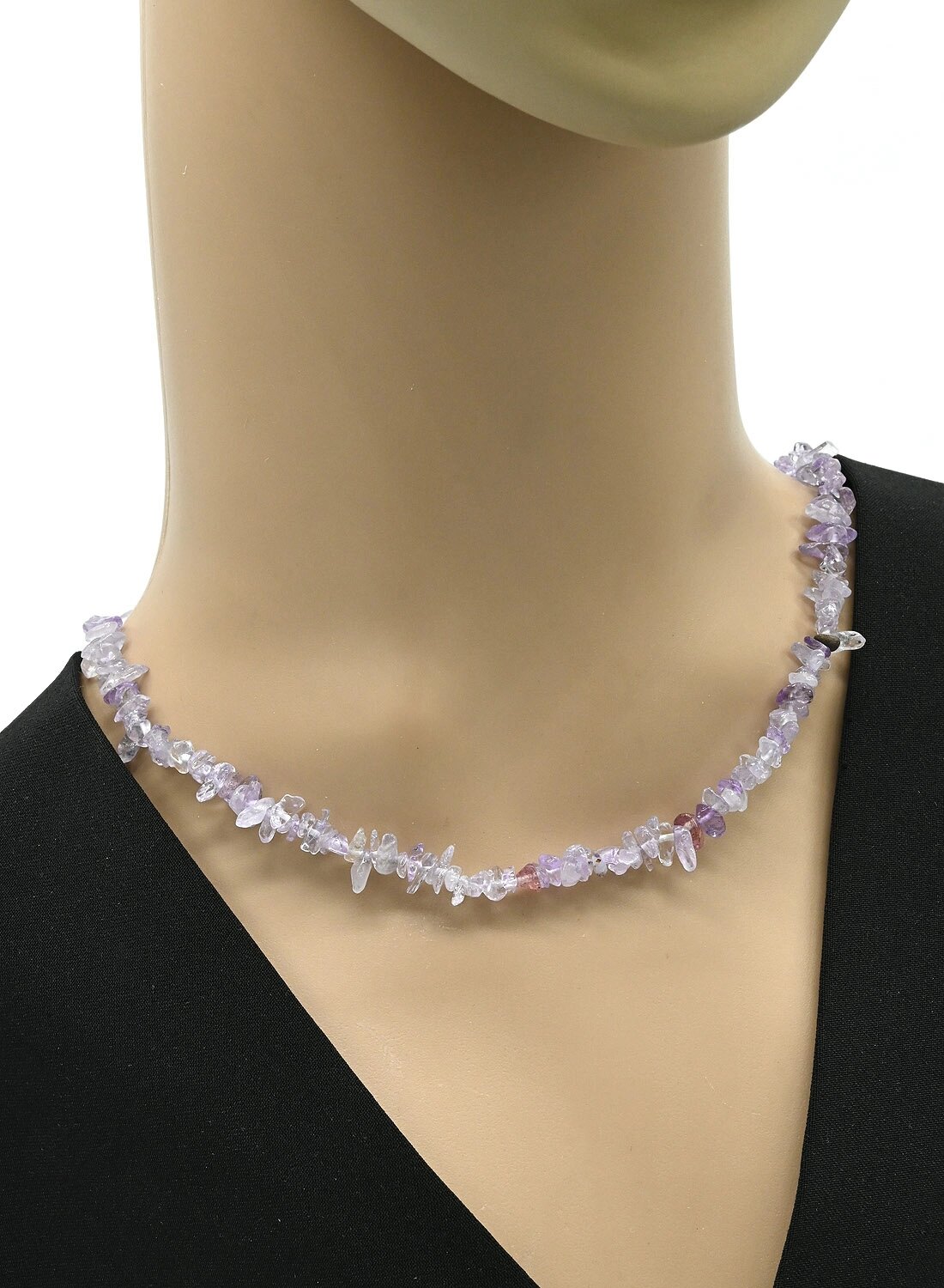 Бусы, аметист