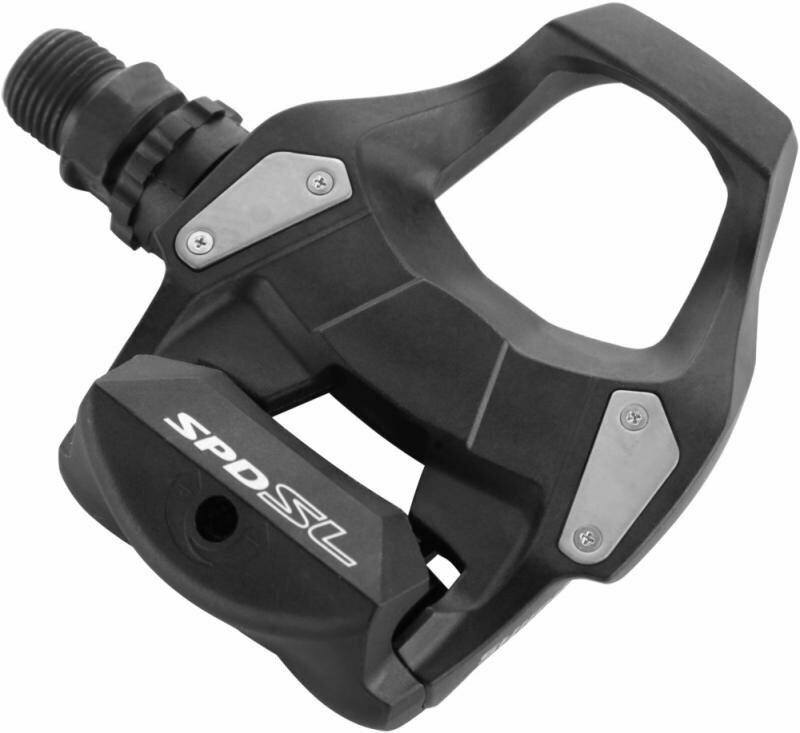 Педали SHIMANO PD-RS500 SPD-SL с шипами SM-SH12 Черный