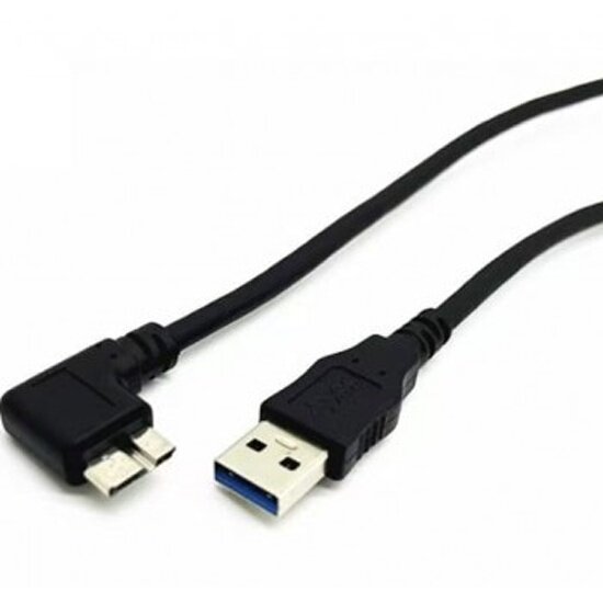 Кабель Ks-is USB3.0 KS-465AL-0.3 USB-A(M)-USB micro B(M) угловой левый 30см.