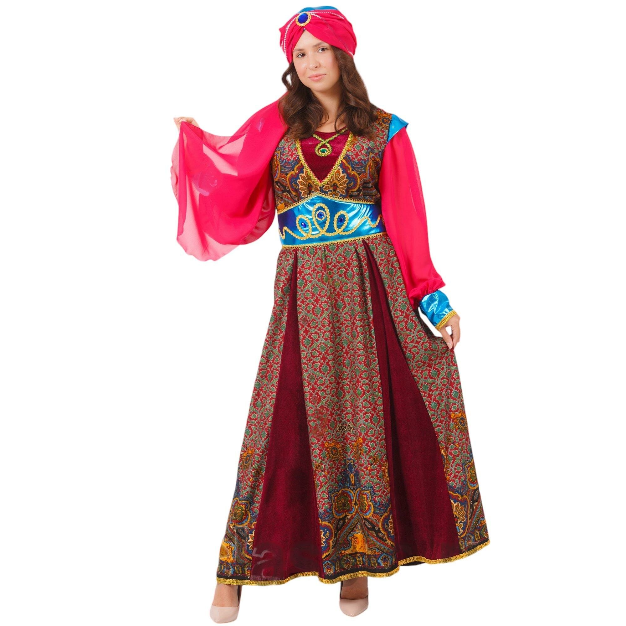 Костюм взрослый Восточная принцесса Будур (50)