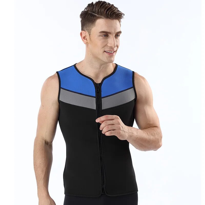 Мужской неопреновый жилет 3 мм для дайвинга и серфинга XL, MY116