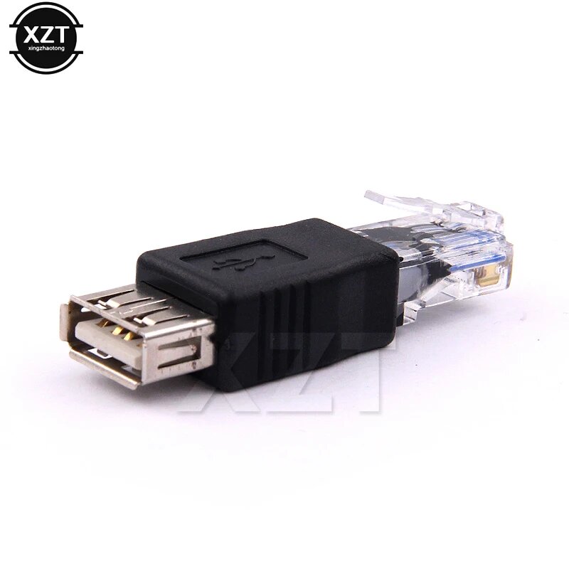 WYMECT адаптер USB на RJ45 черный
