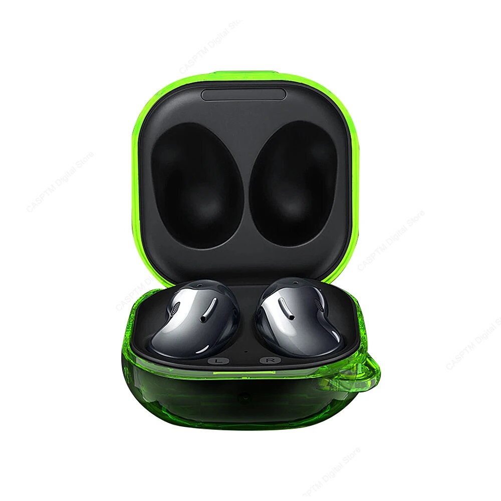 Прозрачный жесткий чехол для Samsung Galaxy Buds 2 Pro CASPTM For Galaxy Buds 2, 02