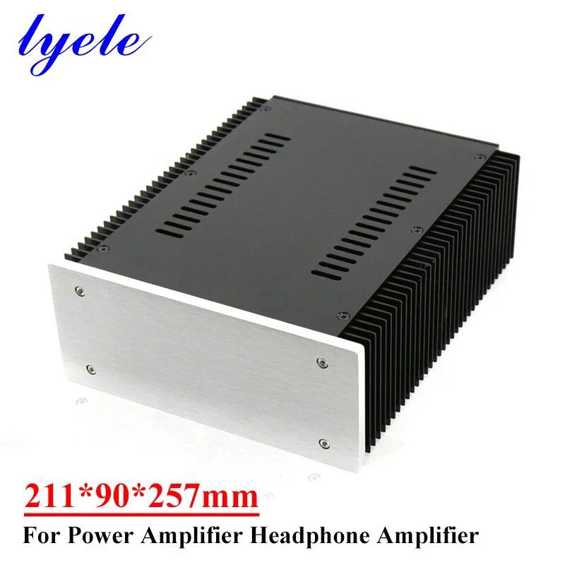 Корпус усилителя lyele 211*90*257 мм