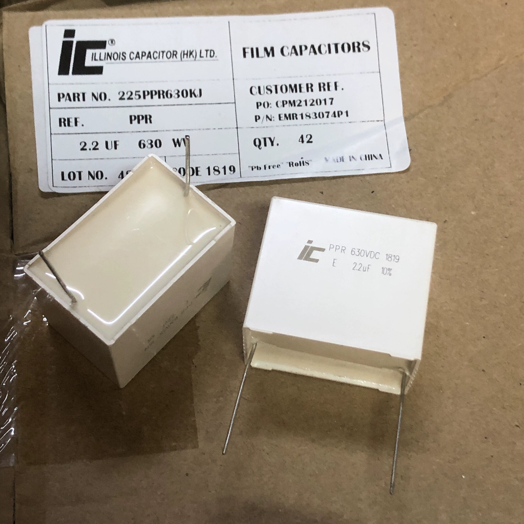 IC PPR 630V 2.2UF медный штырь аудио кроссовер муфты конденсатор 1шт цена