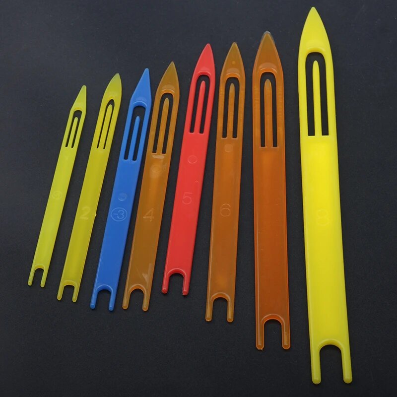 Пластиковые рыболовные иглы для ремонта сетей Rompin