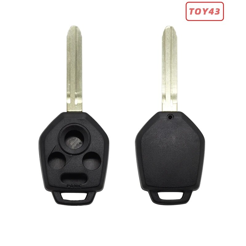Запасной чехол Xinyuexin 3 + 1 4 кнопки дистанционного ключа для Subaru Forester Legacy Impreza STI Crosstrek Tribeca Outback 4 button TOY43 Blade