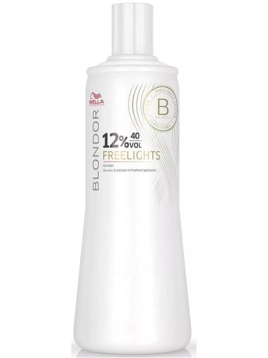 Окислительная эмульсия Blondor Freelights 12%, 1000 мл
