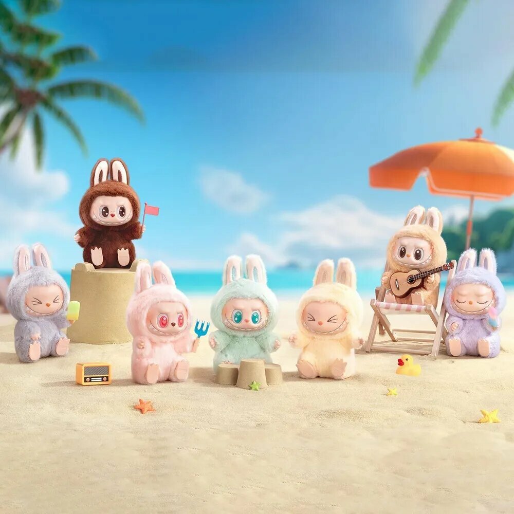 Игрушка-сюрприз лабубу POP MART LABUBU THE MONSTERS Have a Seat (брелок\коллекционная)