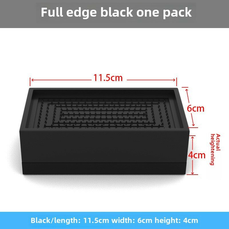 Кровать Amazon Black Furniture, нескользящая накладка из ТПУ, высота 4 см