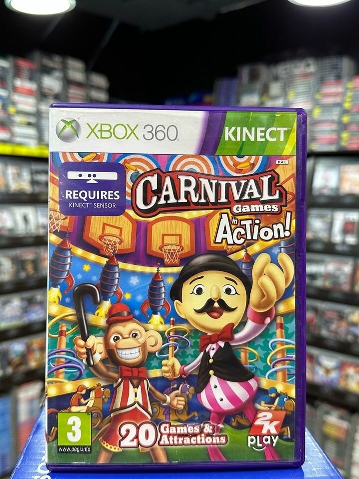 Игра Carnival Games: In Action (Xbox 360) (Box)