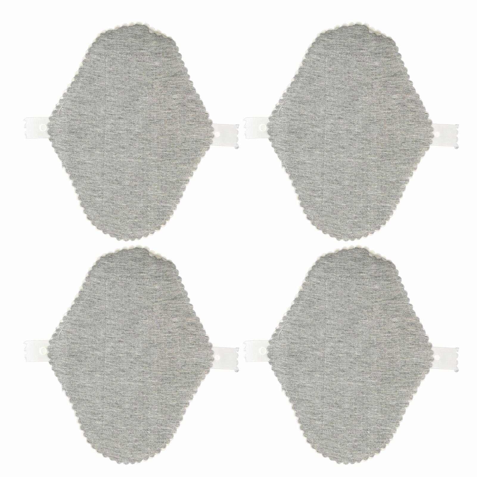 Графеновые водопоглощающие ежедневные прокладки, 4 шт. Многоразовые гигиенические прокладки для женщин, дышащие, герметичные, моющиеся и многоразовые, размер M