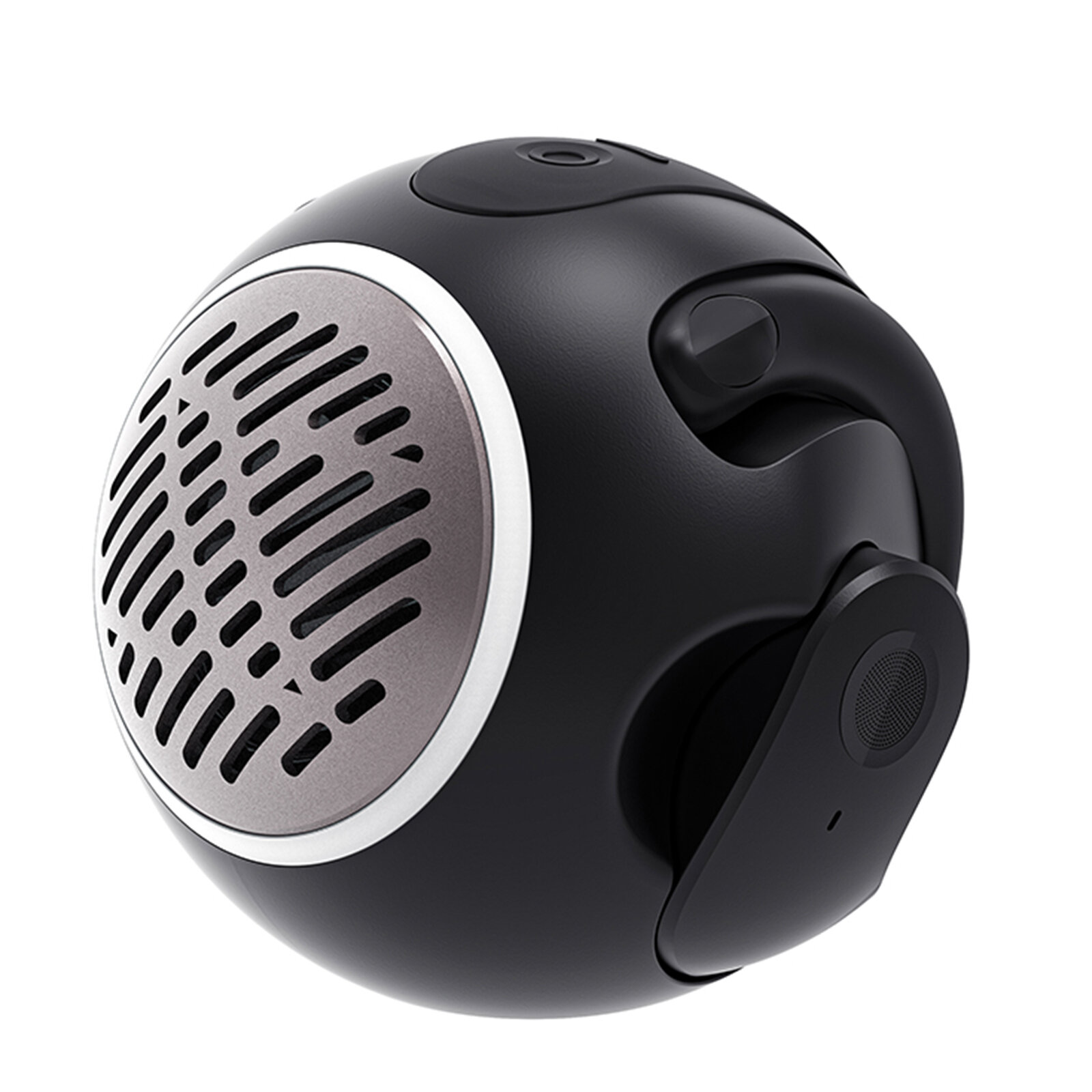 Динамик 2 в 1 JM13 Pro с наушниками OWS Earbuds Little coconut ball original Open Wearable Stereo беспроводной BT 5.4, черный, материал ABS, батарея гарнитуры 40mAh, батарея коробки заряда 500mAh, дальность передачи 10M, время разговора 3.5-4 часа, время