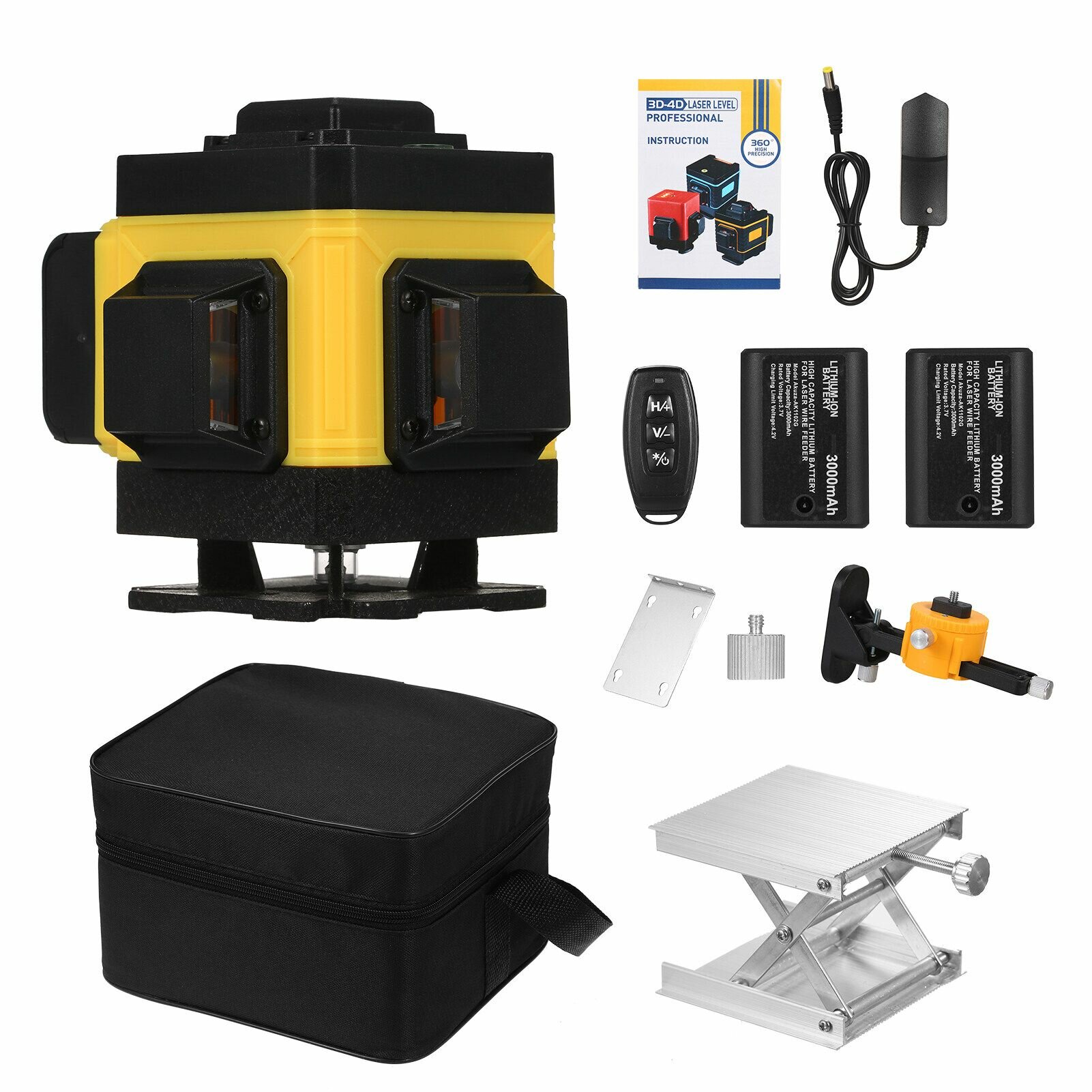 12-линейный лазерный уровень с зеленым светом