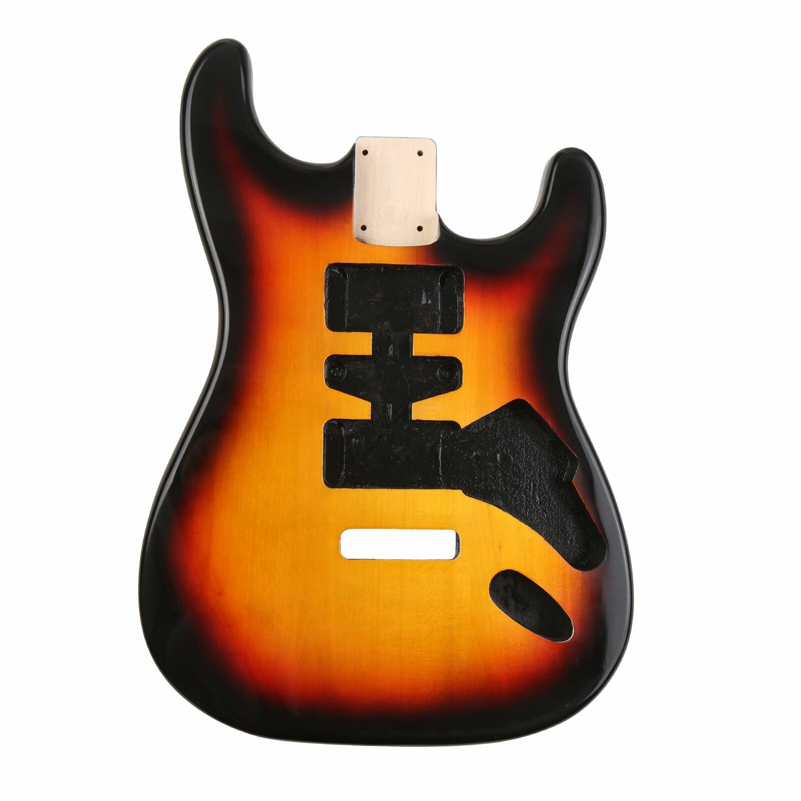 Корпус электрогитары ammoon Незаконченный корпус гитары Заготовка из ольхового дерева