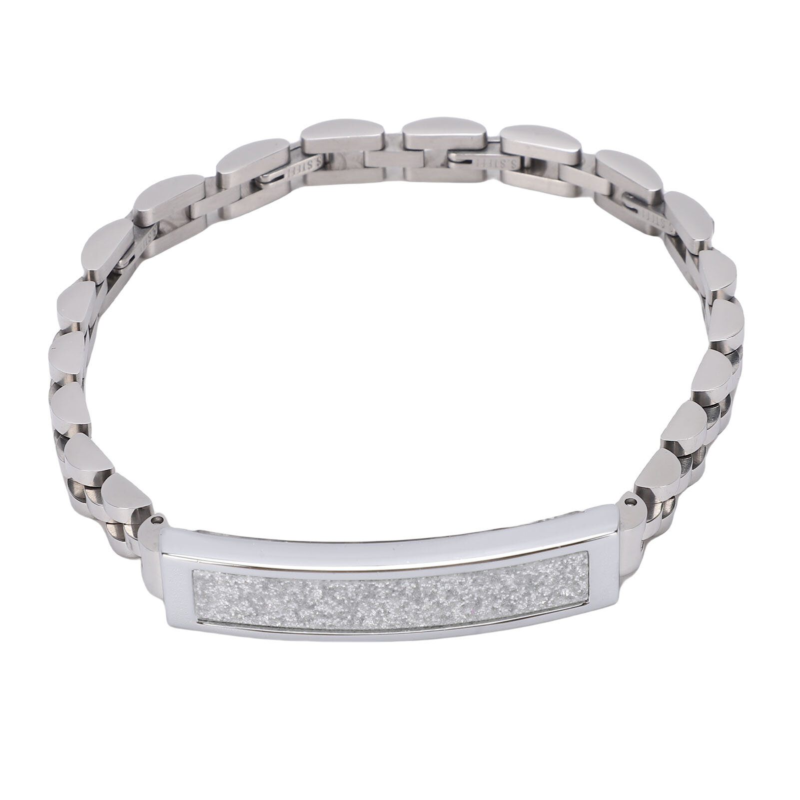 Smart Bracelet Fitness Tracker Bluetooth V5.1 Fitness Tracker Wristband IP68 Water Proof Magnetic Charging Multiple Sports Mode Silver