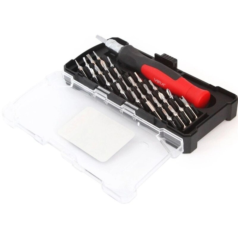 Отвертка для точных работ с битами 30 пр. VIRA 305081