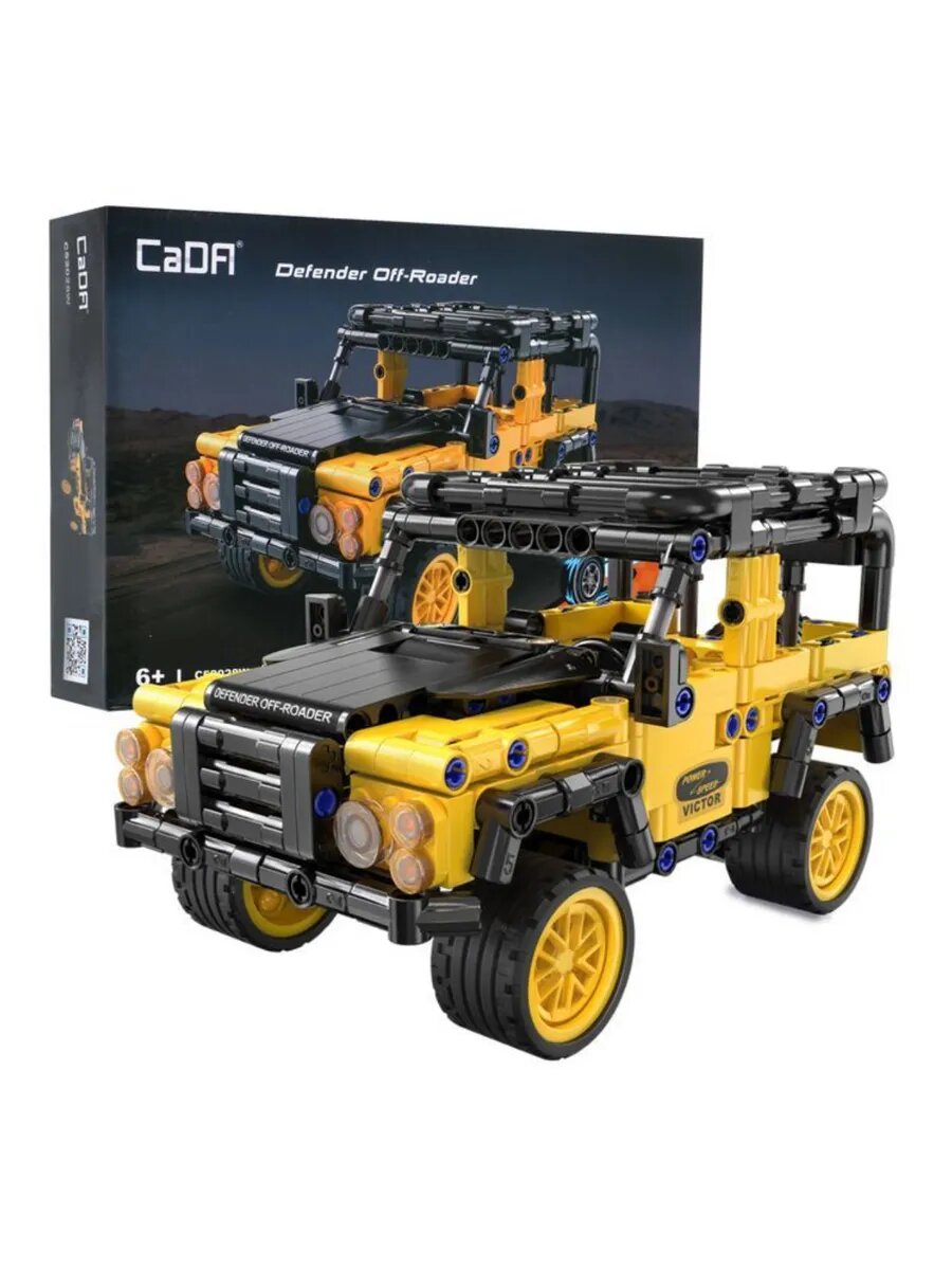 Конструктор Cada внедорожник Defender C52028W, 389 деталей, 6+