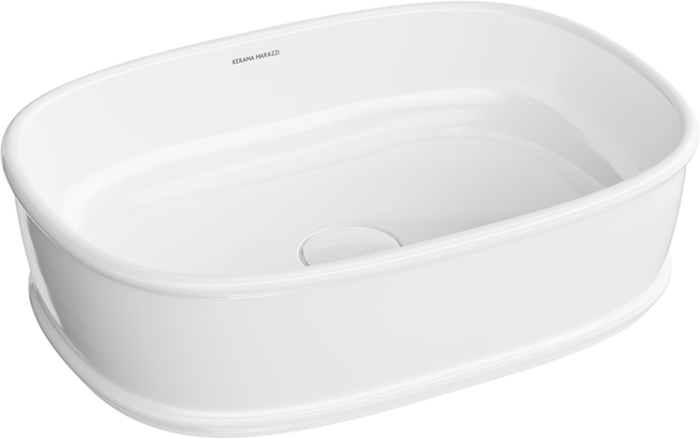 Раковина Kerama Marazzi Circo 50 белая глянцевая