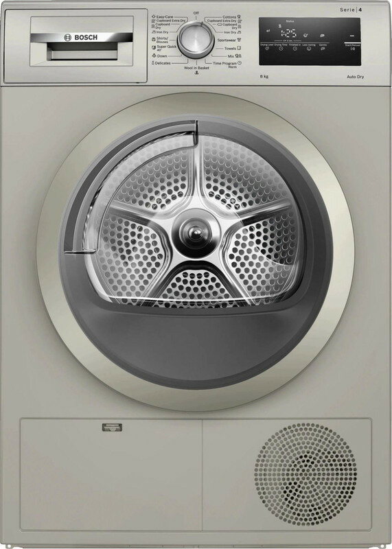 Сушильная машина Bosch "AntiVibration" WTN86201ME, 15 режимов, ворсовой фильтр