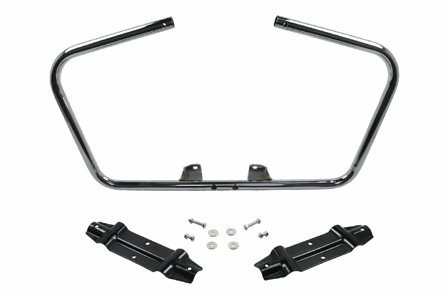 Дуги безопасности Ява хром (комплект)