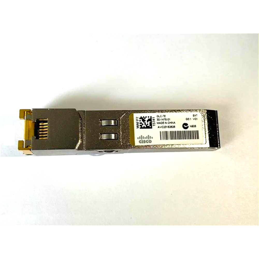 Трансивер Cisco GLC-TE, форм-фактор SFP, скорость 1Гбит/с, 100м