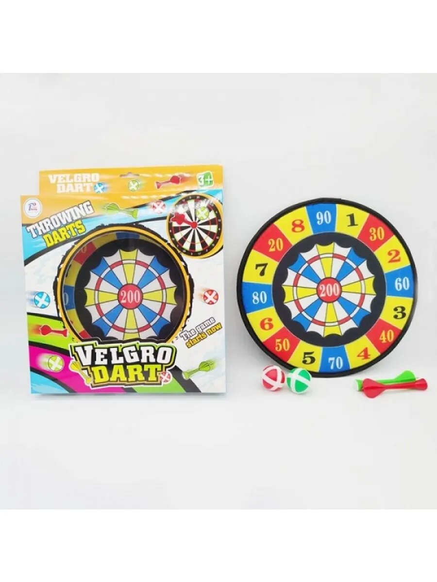 Дартс с липучками A069 в кор. в кор.2x48шт