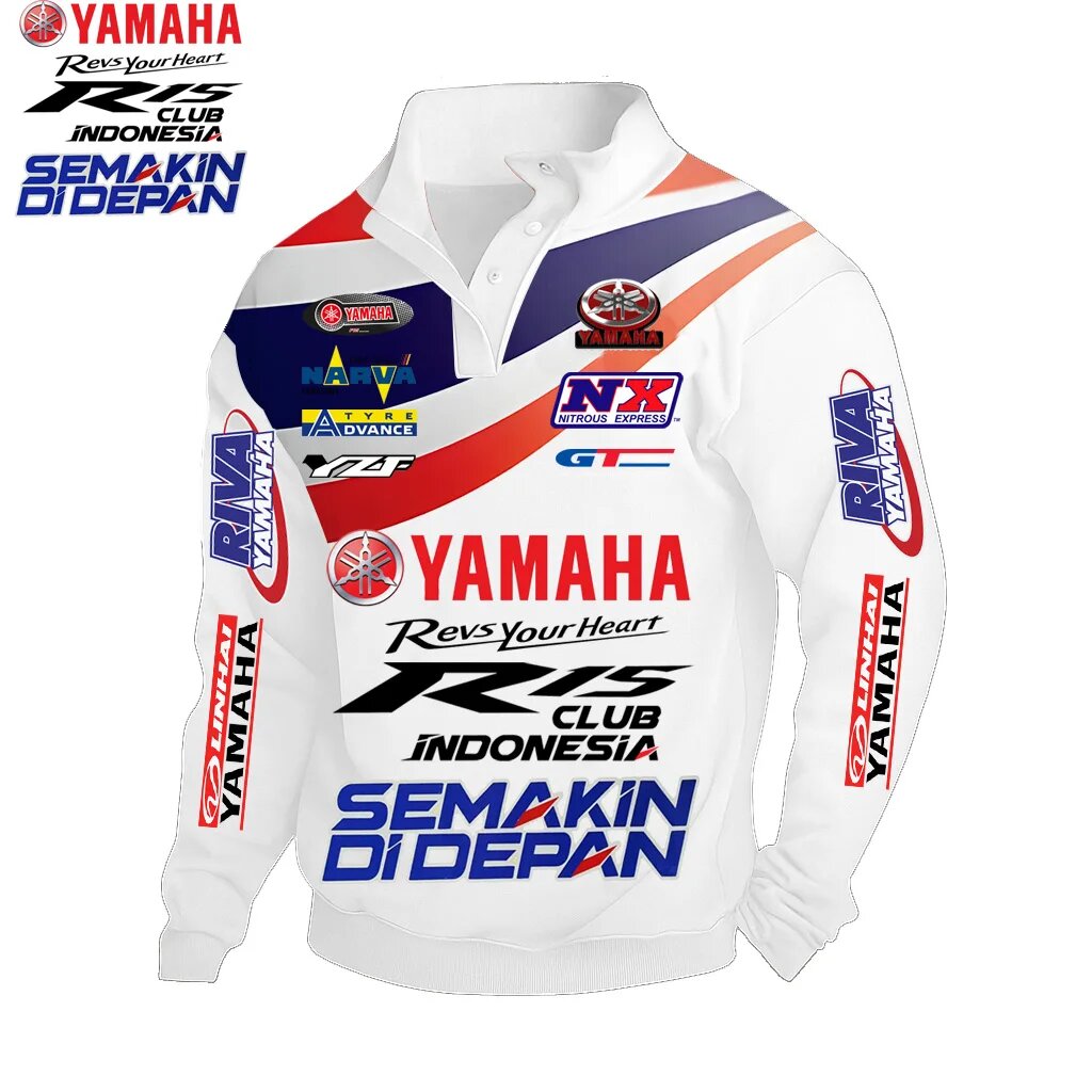 Мужская толстовка Yamaha R15 Club Indonesia S, WY260-WD220gJKB-A9
