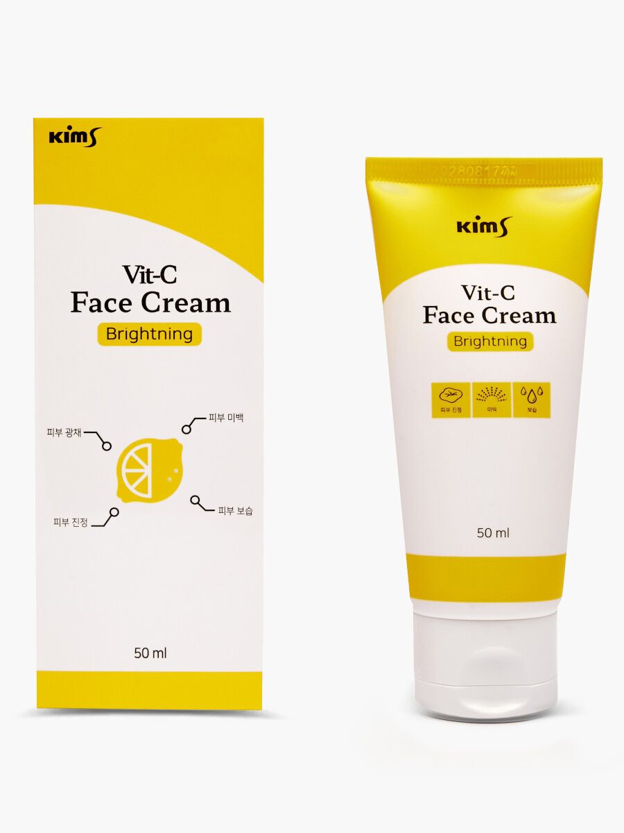 Крем для лица с витамином С Kims Vit-C Face Cream, 50 мл