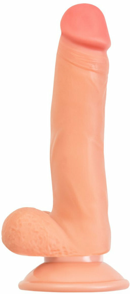 Реалистичный гибкий фаллоимитатор на присоске My Babe My Priceless