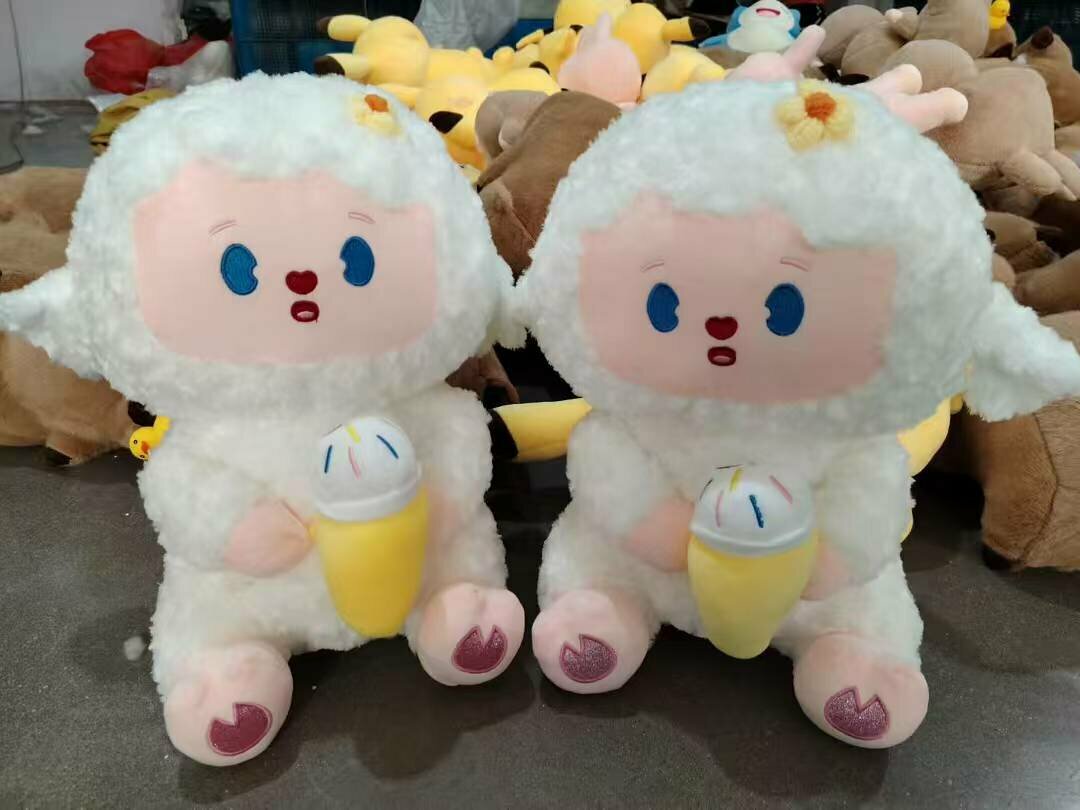 Интернет-знаменитость Кукла-кровать 15inch Большой размер Машина для когтей Ножницы Машина Мягкая игрушка Картонная большая кукла Свадебный набор