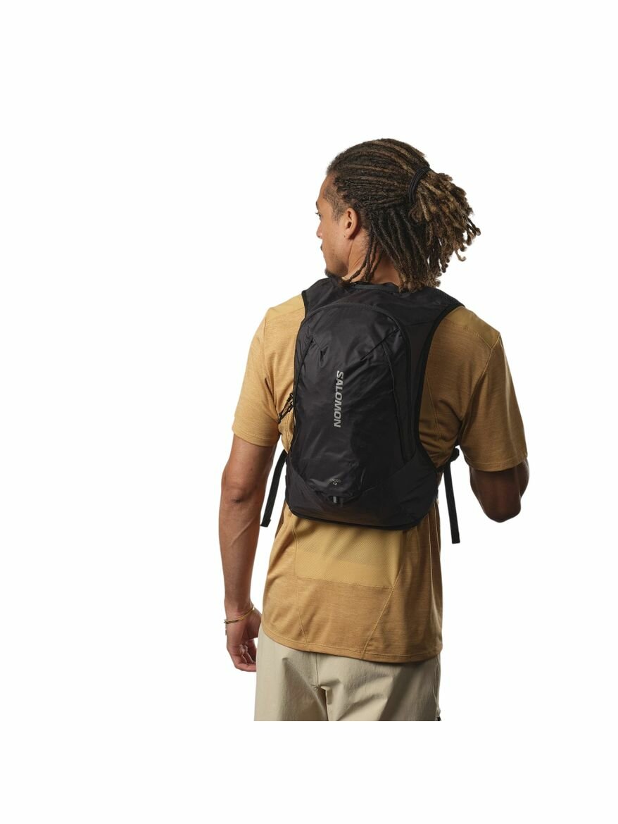 Рюкзак Salomon Cross 12 черный Повседневный LC2185700