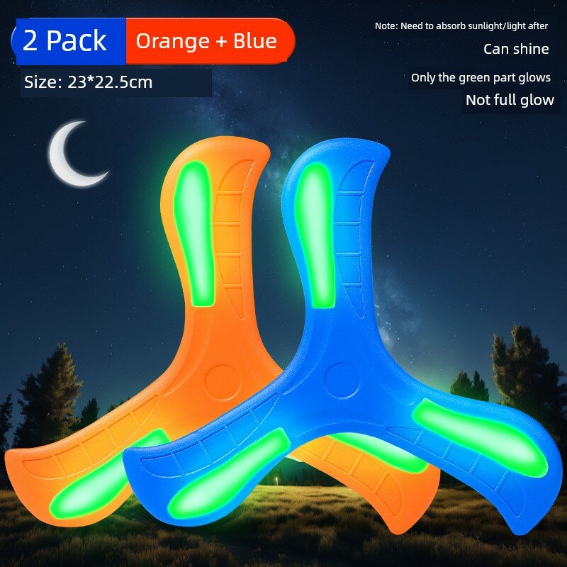 Детский бумеранг EVA с тремя лопастями, для игры на свежем воздухе, семейная интерактивная игрушка, треугольный