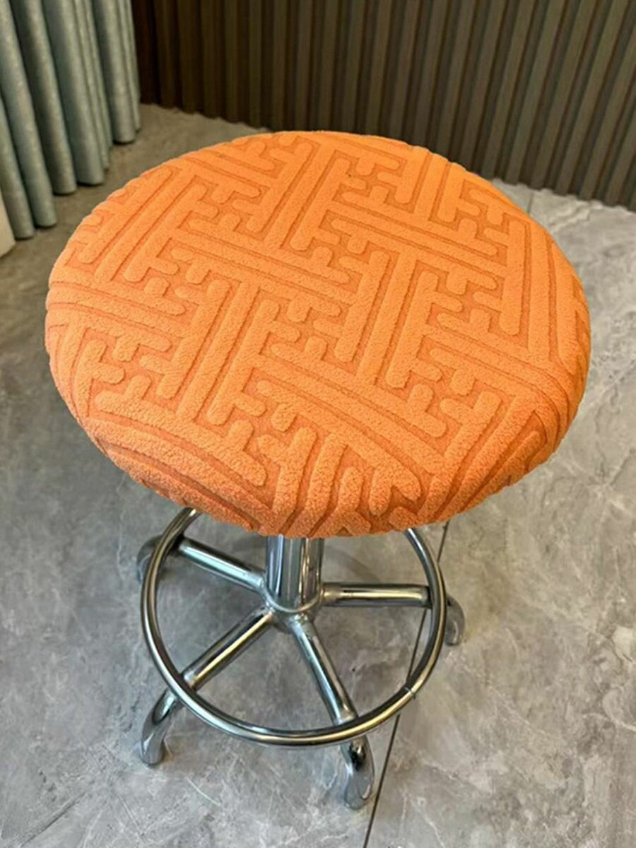 Чехол на табурет круглый, барный стул